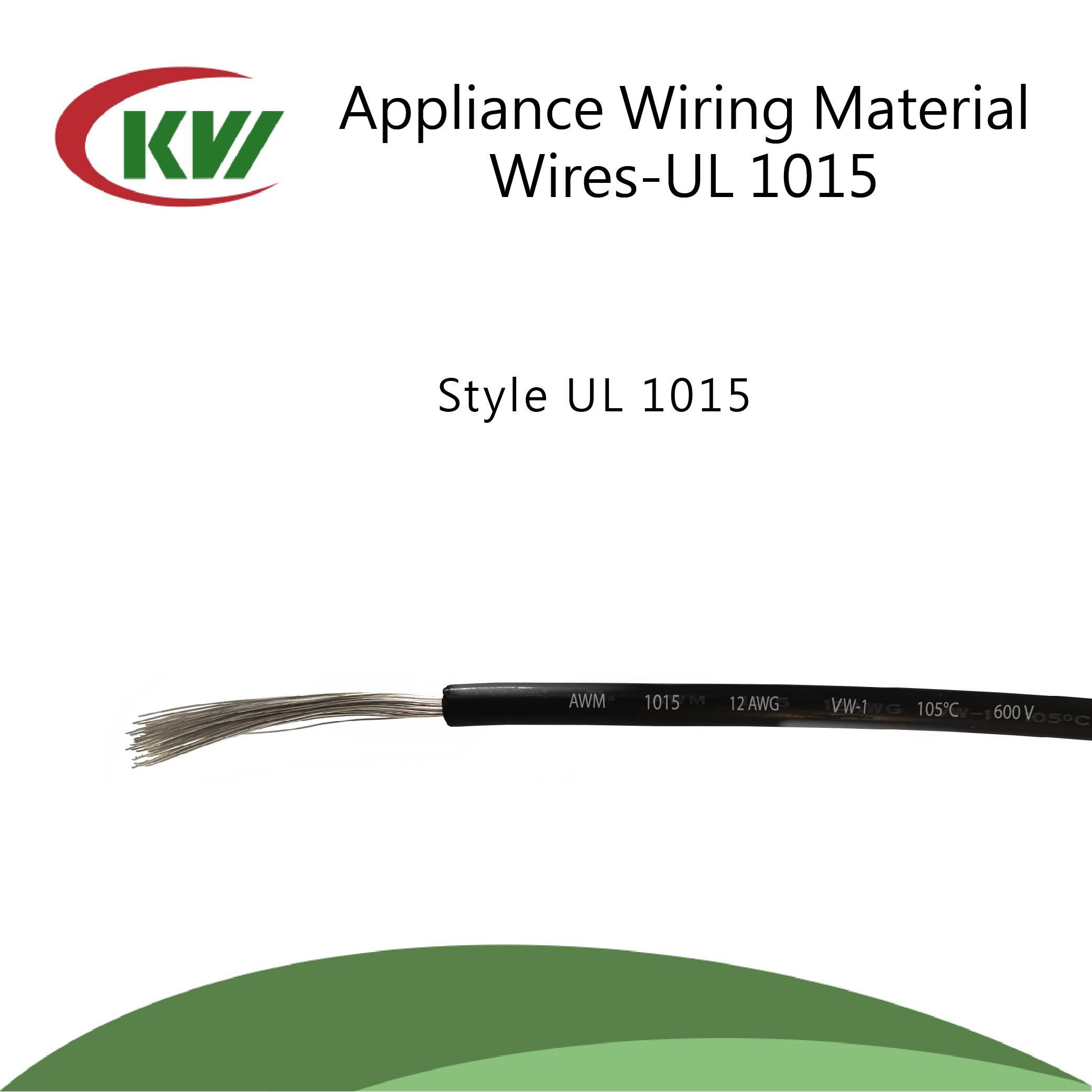 Appliance Wiring Material Wires-UL 1015